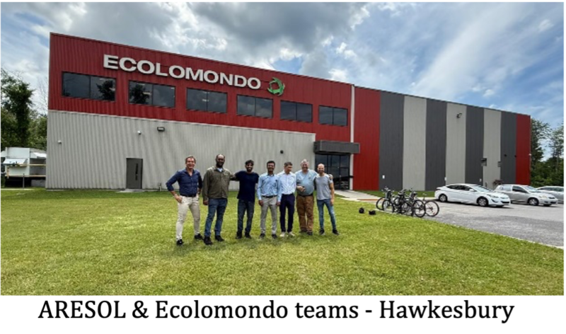 ECOLOMONDO EXECUTES AN AGREMEENT TO CREATE A JOINT VENTURE WITH ARESOL ...